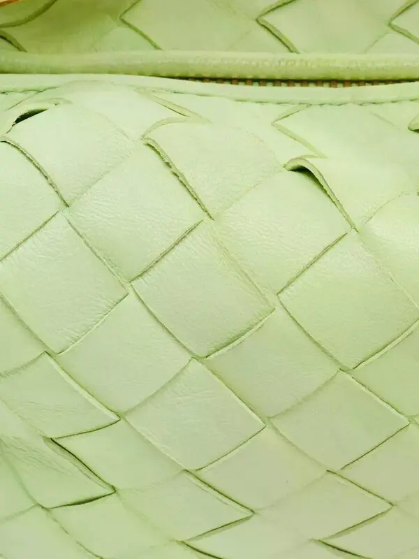 Bottega Veneta Mini Jodie Leather Tote Bag - Green