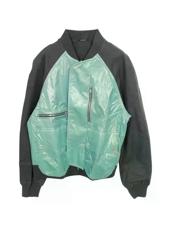 Hermès Reversible Clou De Selle Button Jacket - Grey