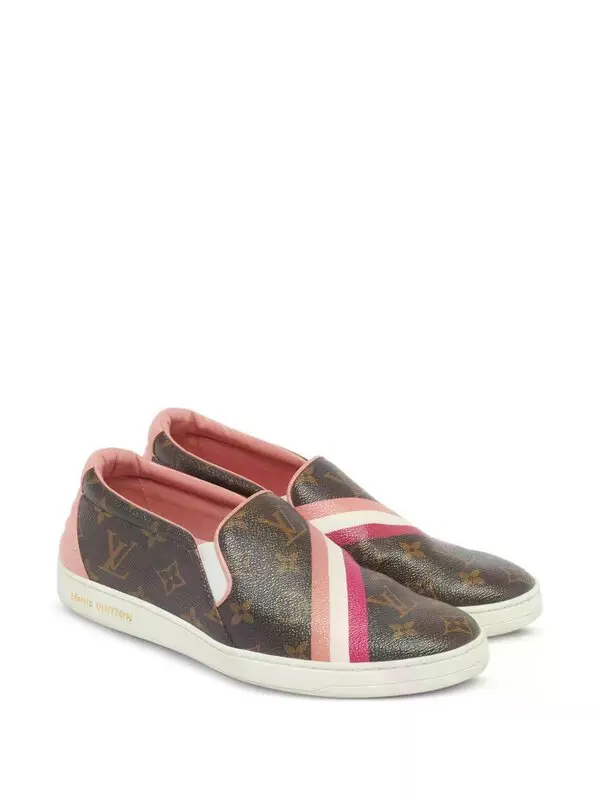 LOUIS VUITTON Monogram Canvas Frontrow Sneakers