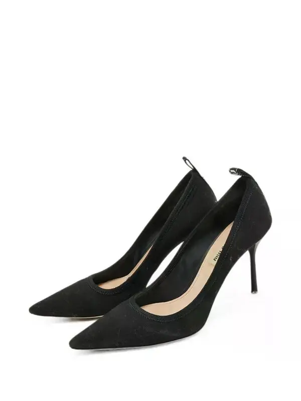 Miu Miu Leather Pointed-toe Stiletto Pumps