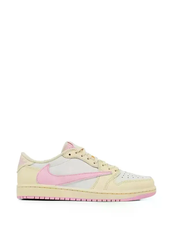 JORDAN Travis Scott X 1 Retro Low Sneakers - Neutrals