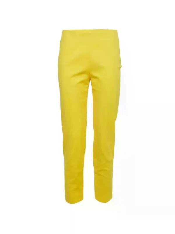 Missoni Straight-fit Gabardine Trousers - Yellow
