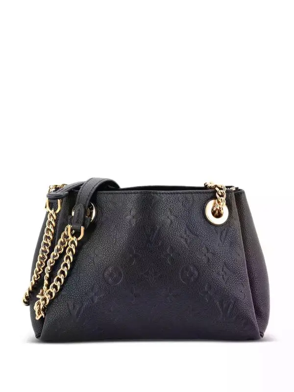LOUIS VUITTON Monogram Empreinte Surene Bb Shoulder Bag - Black