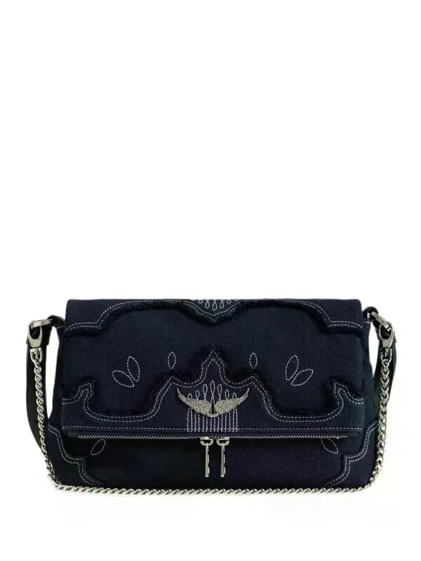 Zadig&Voltaire Rock Denim Clutch