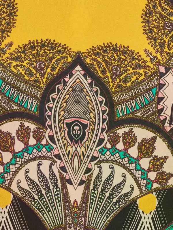 Etro Printed Jersey Long Sleeve Top