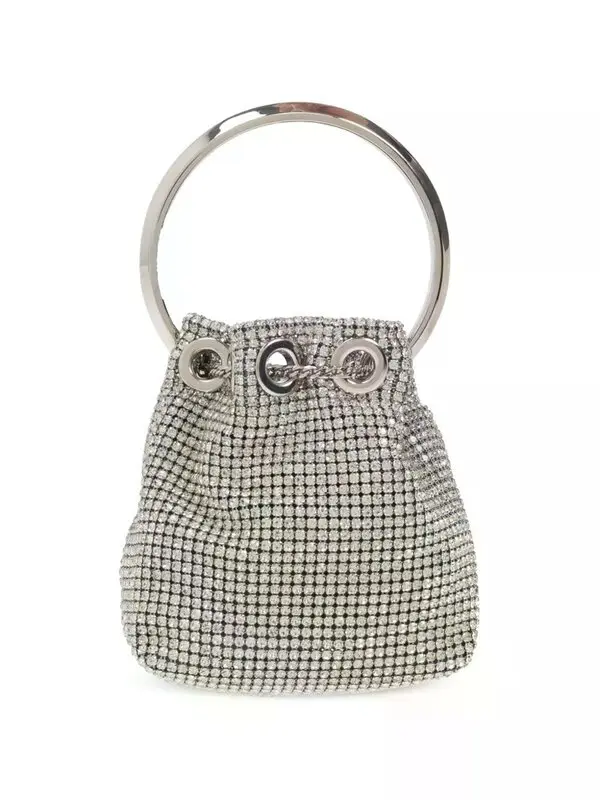 JIMMY CHOO Micro Bon Bon Bucket Bag