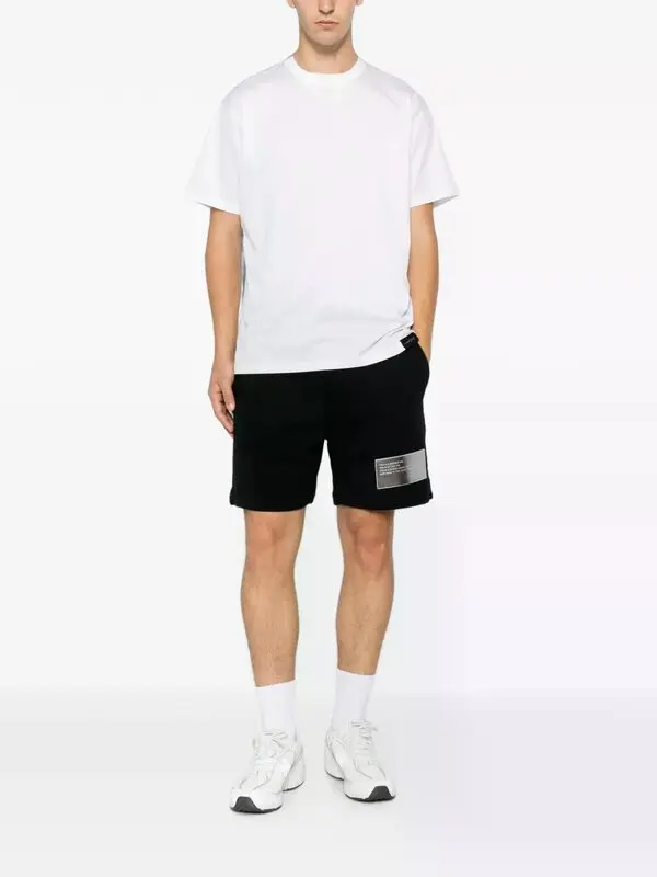LOW BRAND Logo Patch Shorts
