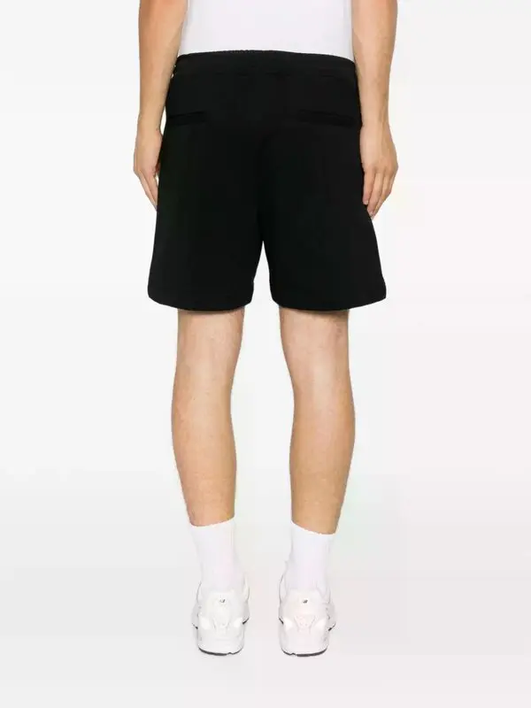 LOW BRAND Logo Patch Shorts