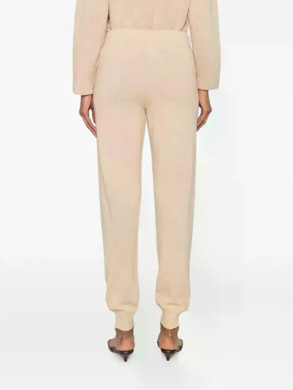 SERGIO MORETTI FIRENZE Beige Drawstring Waistband Track Pants