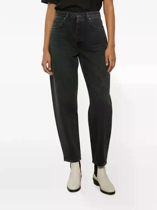 AGOLDE Tapered-fit High-waisted Jeans