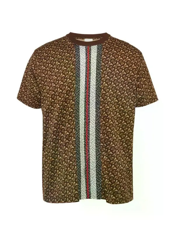 Burberry Tb Monogram T-shirt - Brown