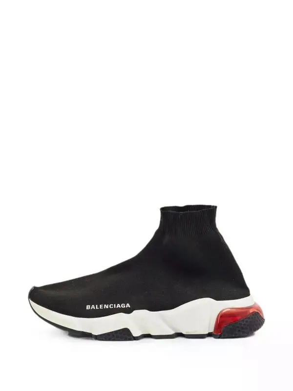 Balenciaga Speed Trainer Slip-on Sneakers - Black