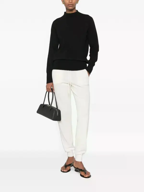 SERGIO MORETTI FIRENZE Mock Neck Long Sleeve Sweater