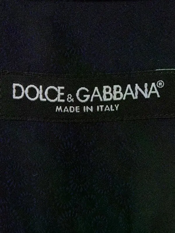 Dolce & Gabbana Jacquard Paneled Shirt