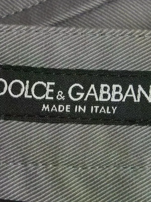 Dolce & Gabbana Gabardine Cargo Pants