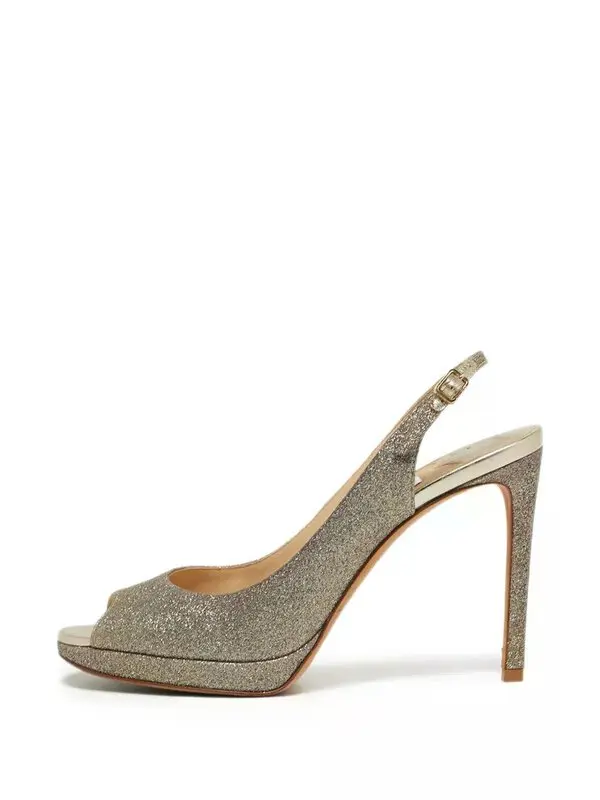 JIMMY CHOO Glitter Slingback Pumps