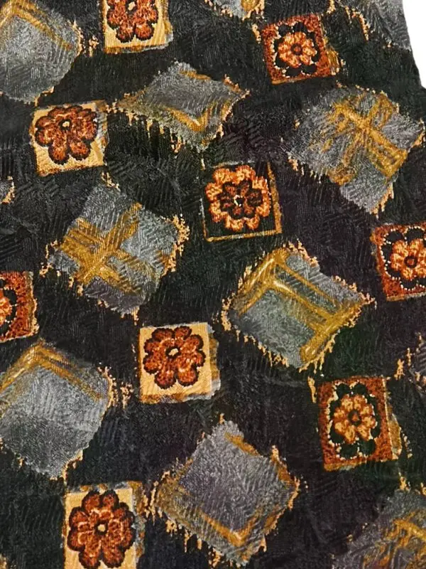 Ermenegildo Zegna Printed Silk Tie