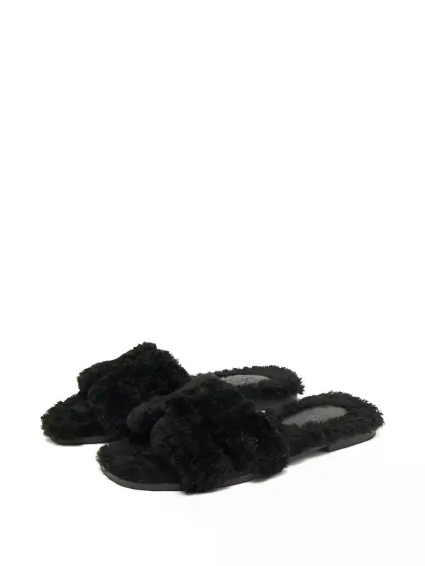 Hermès Oran Shearling Sandals