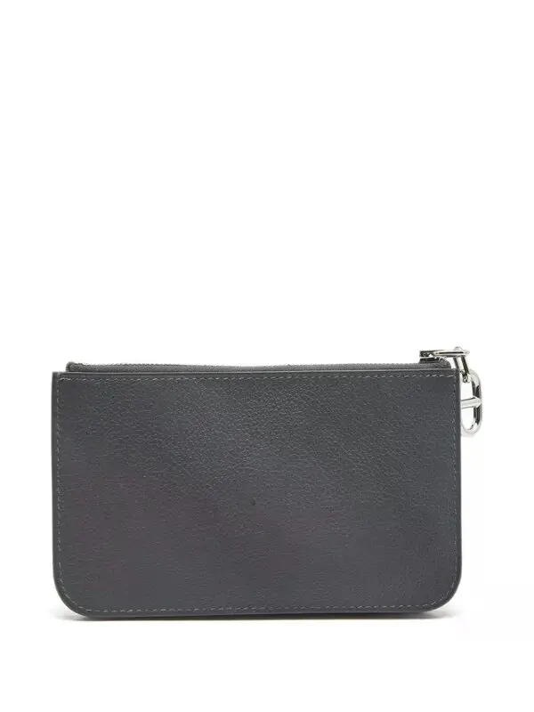 Hermès 2025 Zipengo Chaine D'ancre Card Holder - Grey