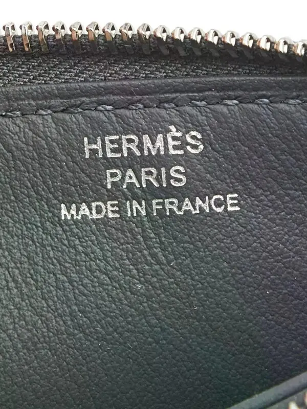 Hermès 2025 Zipengo Chaine D'ancre Card Holder