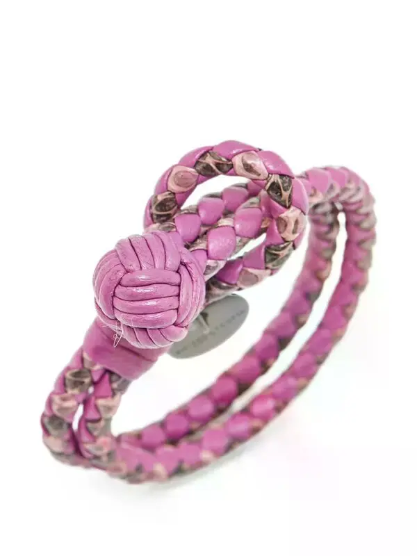 Bottega Veneta Intrecciato Double Knot Bracelet