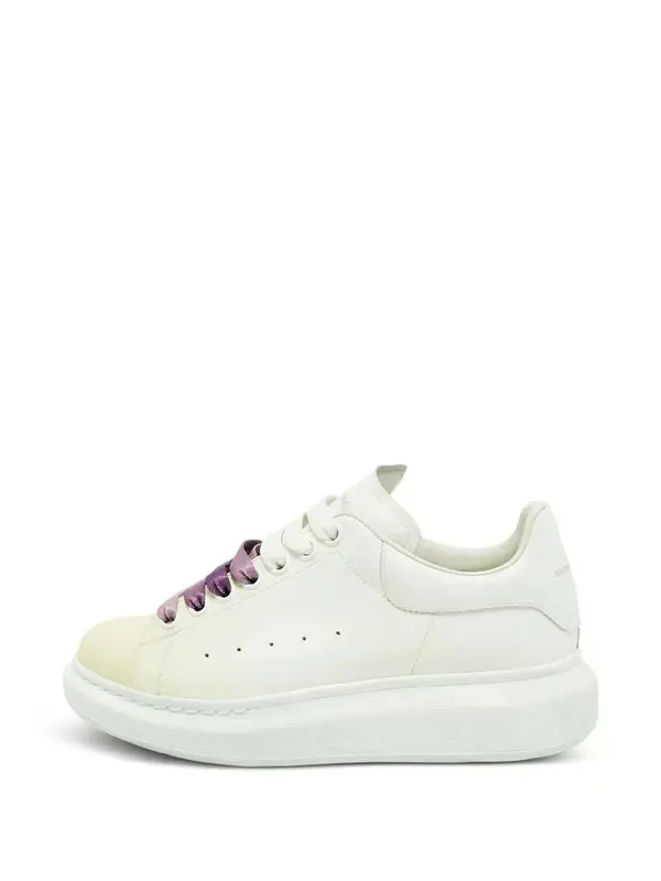 Alexander McQueen Oversized Lace-up Sneakers - Neutrals