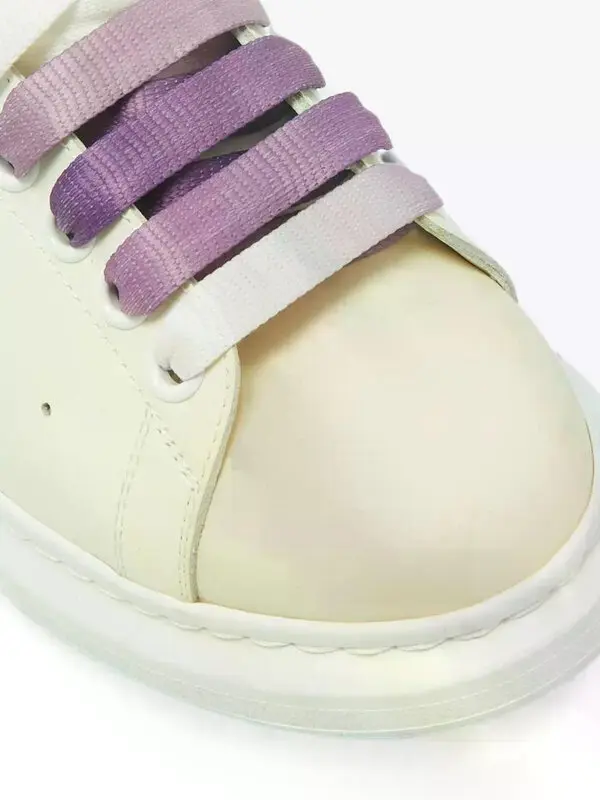 Alexander McQueen Oversized Lace-up Sneakers - Neutrals