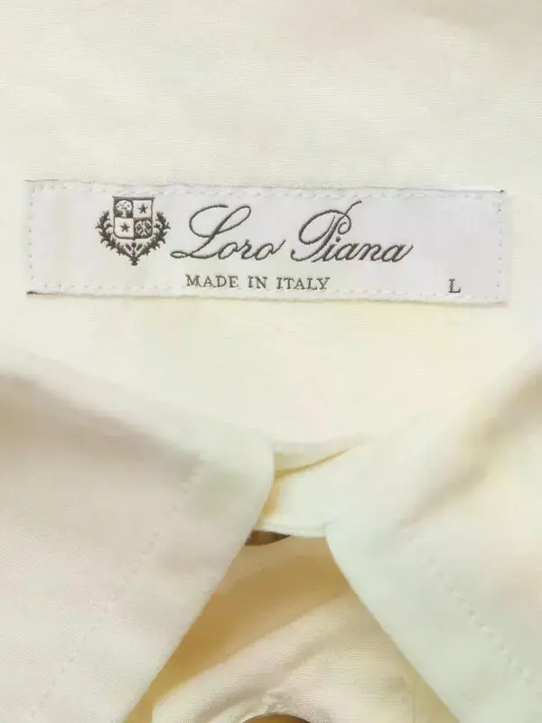 Loro Piana Half-placket Oversized Shirt