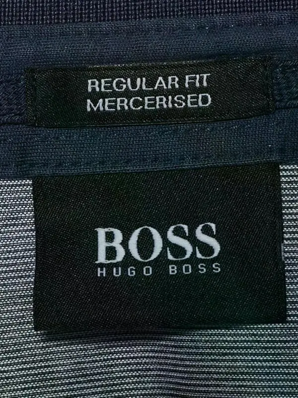 BOSS Striped Polo Shirt