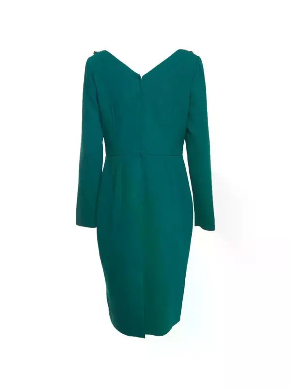 Dolce & Gabbana Embellished Crepe Dress