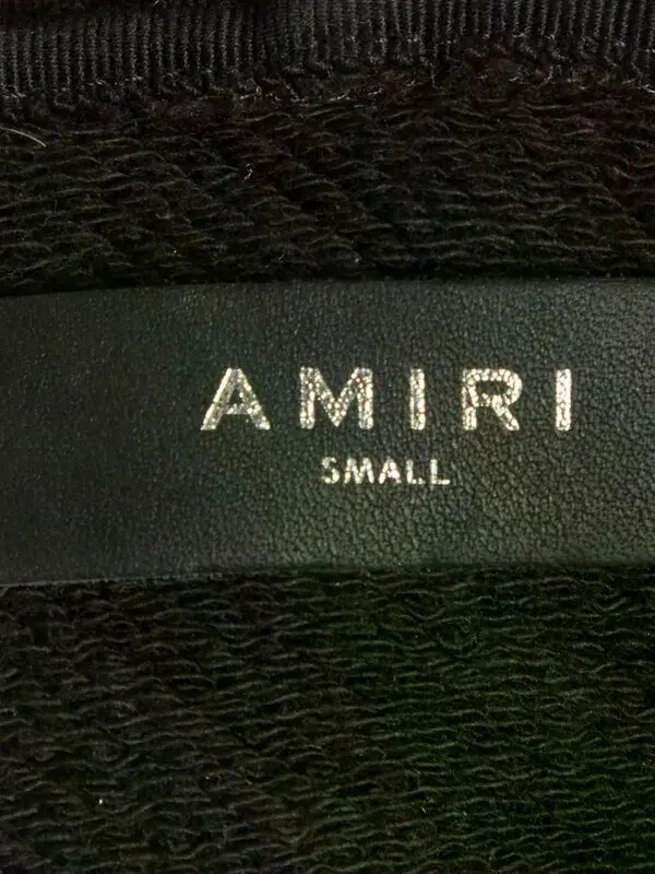 Amiri Dagger Graphic Logo Hoodie