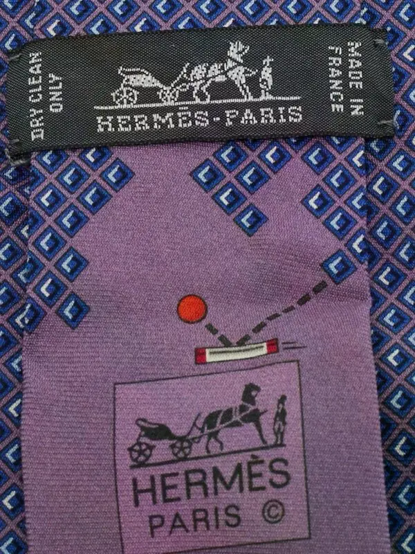 Hermès Silk Neck Tie