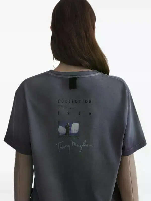 MUGLER Short Sleeve Logo T-shirt