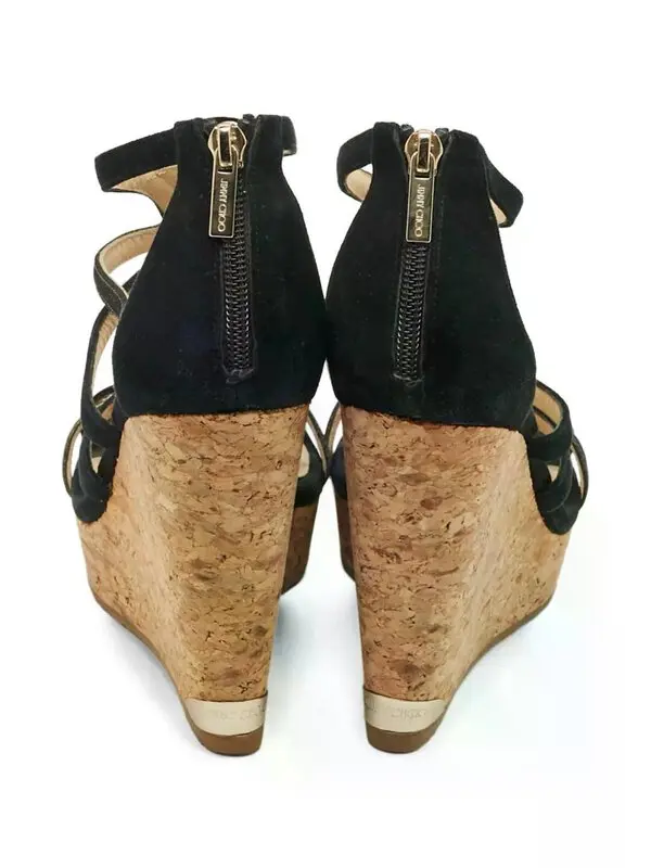 JIMMY CHOO Portia Wedge-heel Sandals