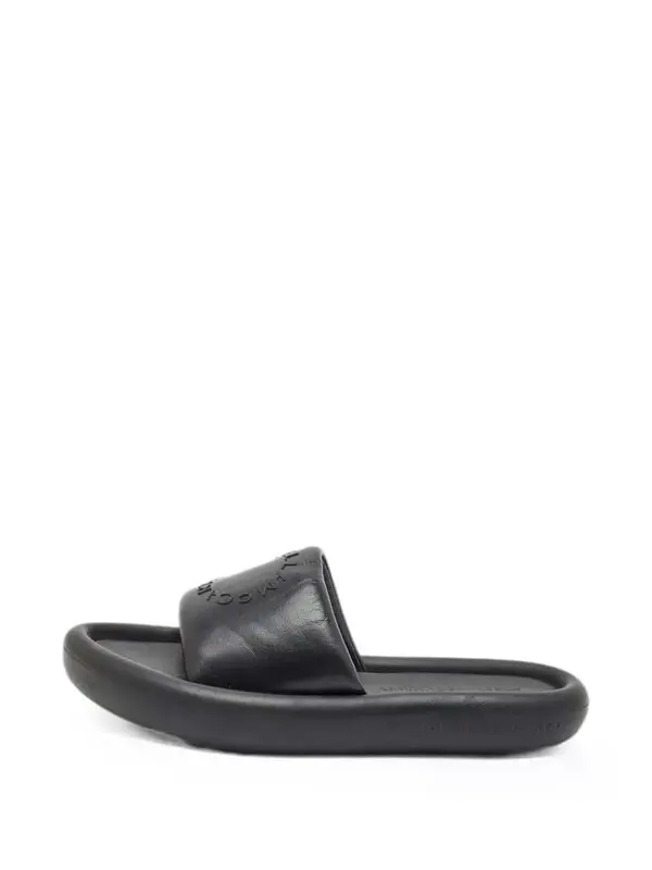 Stella McCartney Embossed Logo Slides