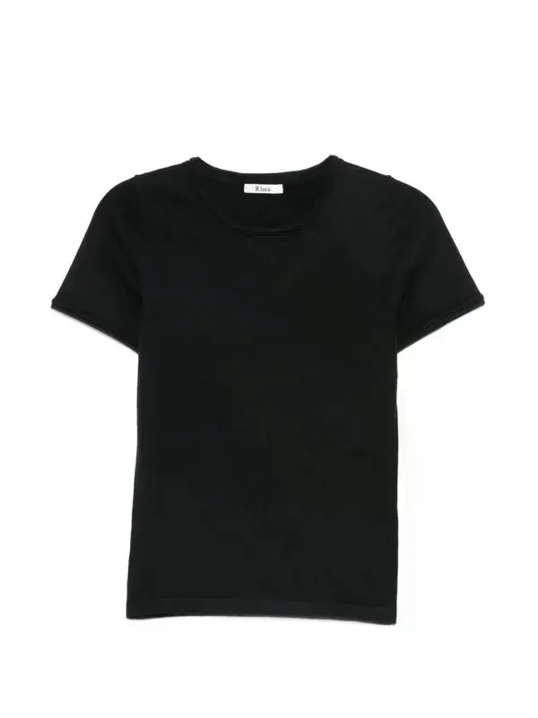 RHEA Crew-neck Knitted T-shirt