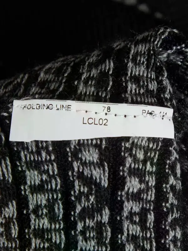 Emporio Armani All-over Logo Knit Sweater