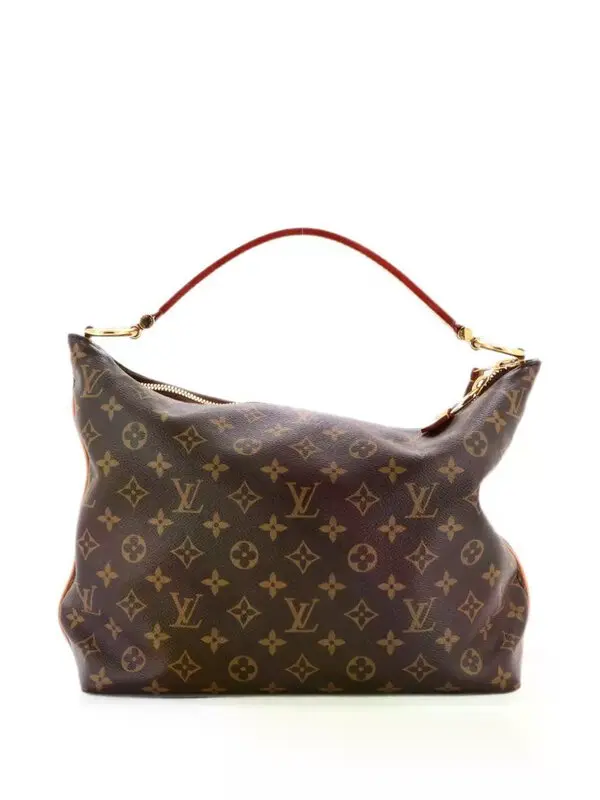 LOUIS VUITTON Monogram Canvas Sully Pm Hobo Bag