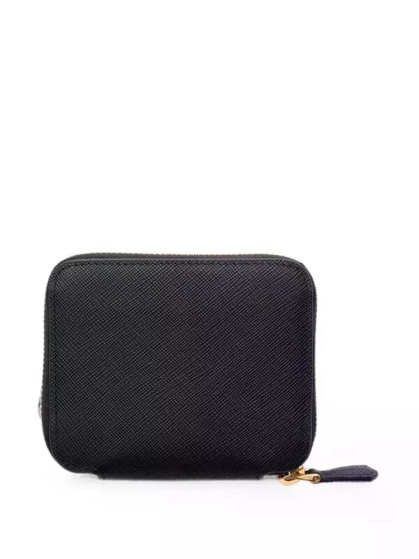 Prada Small Saffiano-leather Wallet - Black