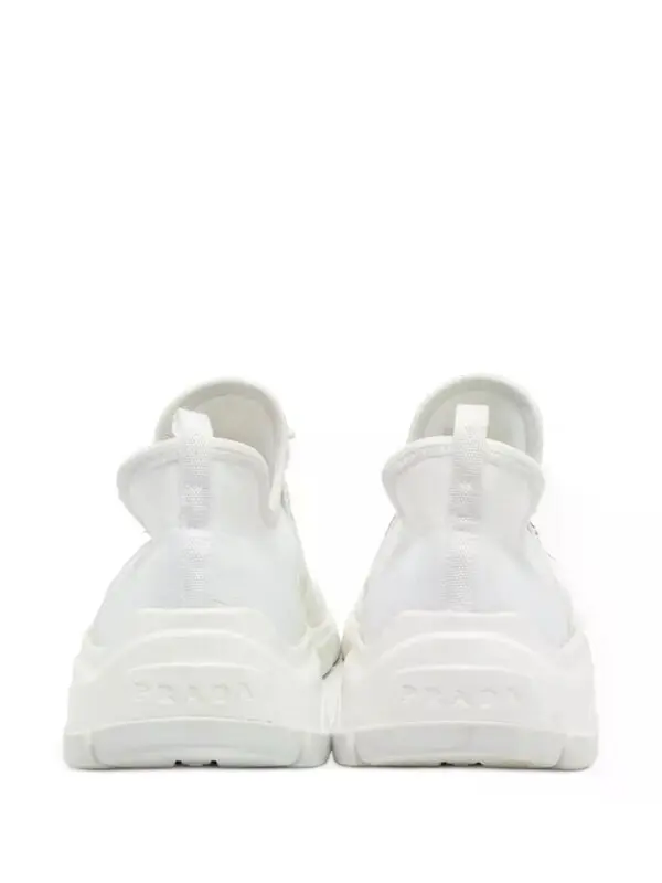 Prada Knit Logo Sneakers