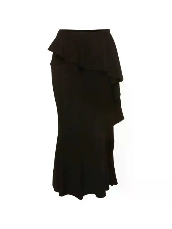 Givenchy Ruffle Overlay Maxi Skirt