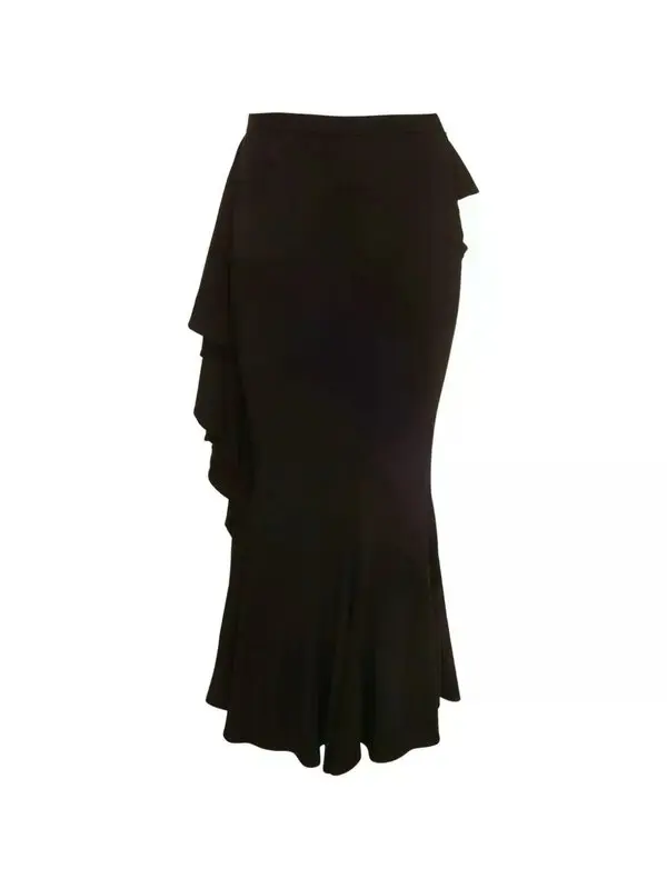 Givenchy Ruffle Overlay Maxi Skirt
