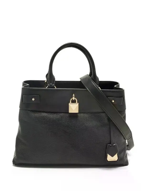 Michael Kors Gramercy Leather Tote Bag - Black