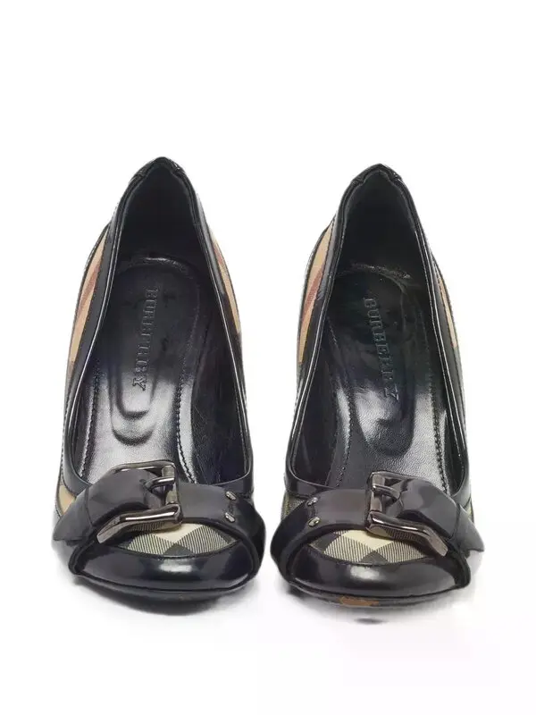 Burberry Nova Check Buckle Pumps