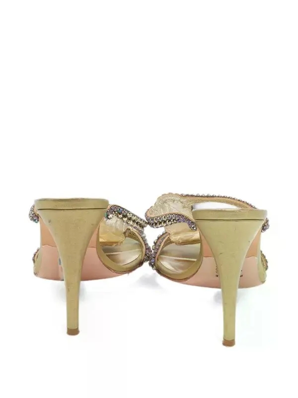 GINA Crystal Embellished Stiletto Sandals