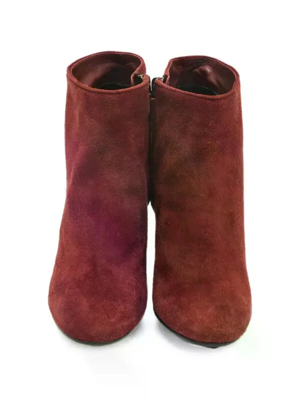 TOD'S Suede Studded Ankle Boots