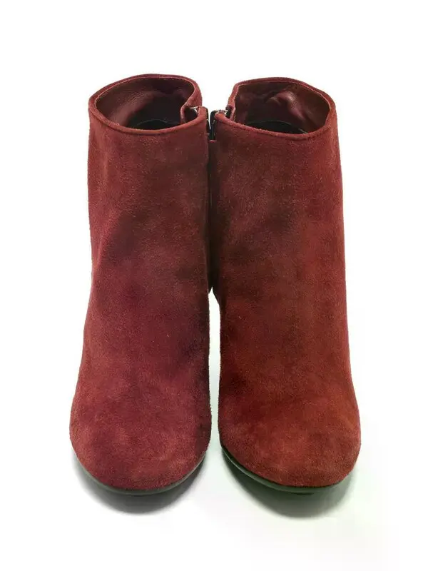 TOD'S Suede Studded Ankle Boots