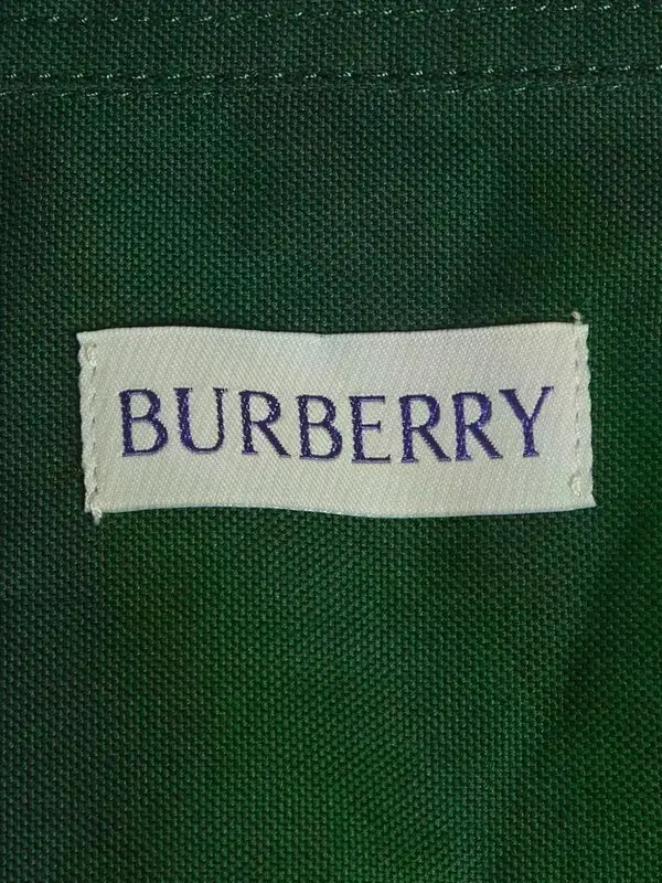 Burberry Logo-embroidered Button-up Shirt