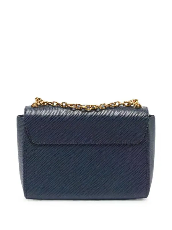 LOUIS VUITTON Twist Mm Navy Epi Leather Bag