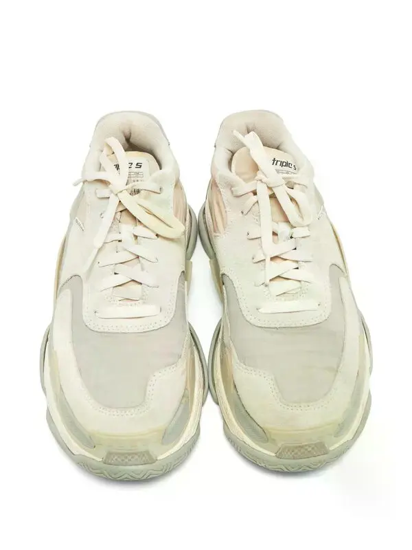 Balenciaga Triple S Low-top Sneakers - Neutrals